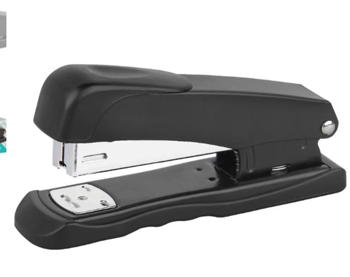 Grampeador B5316 com extrator embutido grampo 26/6 e 24/6 capacidade para 30 folhas - BAZZE ...