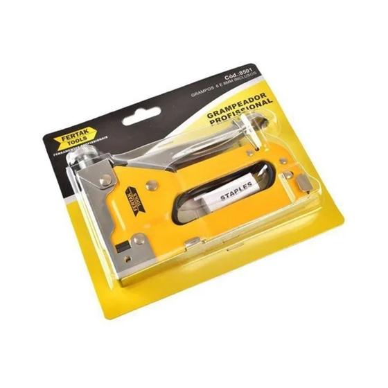 Grampeador Profissional Manual 4-14MM- Com Grampos Extra - fertax tools ...