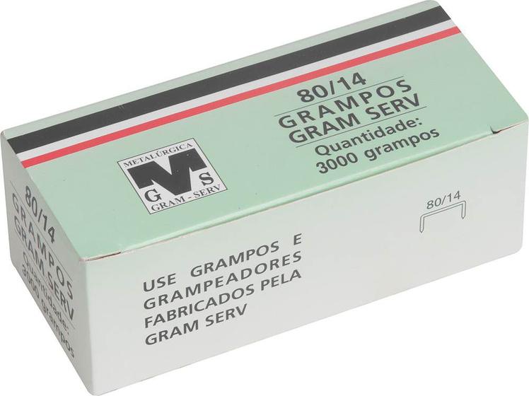 Grampo 80/14mm 3000 grampos rocama - Acessórios para Ferramenta ...