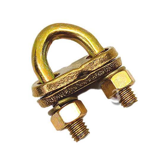 Grampo Conector Gtdu Terra Aterramento Duplo Tipo U para Haste de 1/2 ...