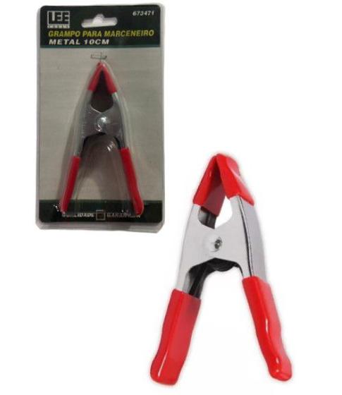 Grampo Para Marceneiro Metal 4 10,16cm Lee Tools - Grampo de Fixação ...