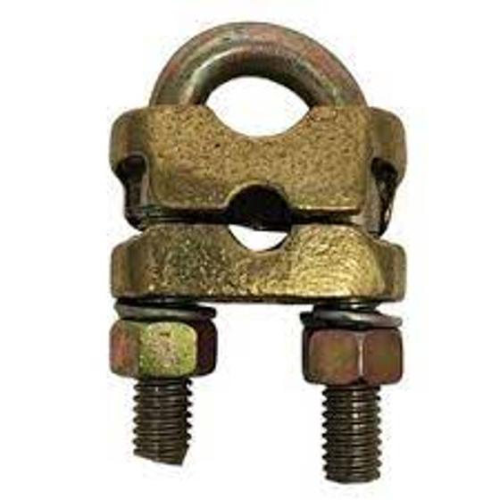 Grampo Terra Duplo Com Parafuso Em U 3/8 Intelli Gtdu-3/8 - Grampo de ...