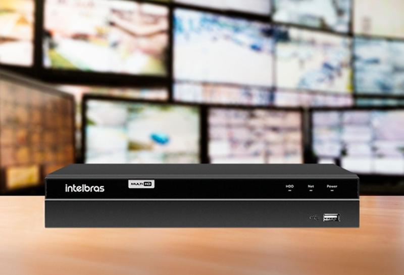 Gravador Dig. de Video MHDX 1208 (08 Canais) - INTELBRAS - Gravador de ...