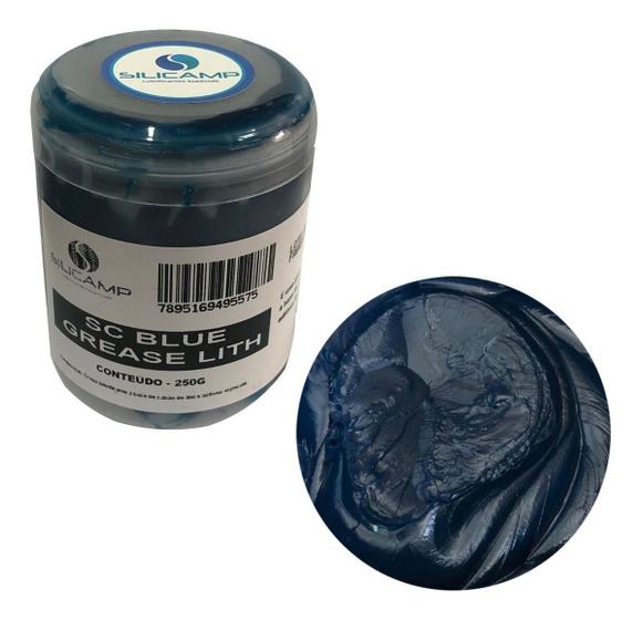 Graxa Azul Para Rolamento Mancal Automotivo Industrial 250g - SILICAMP ...