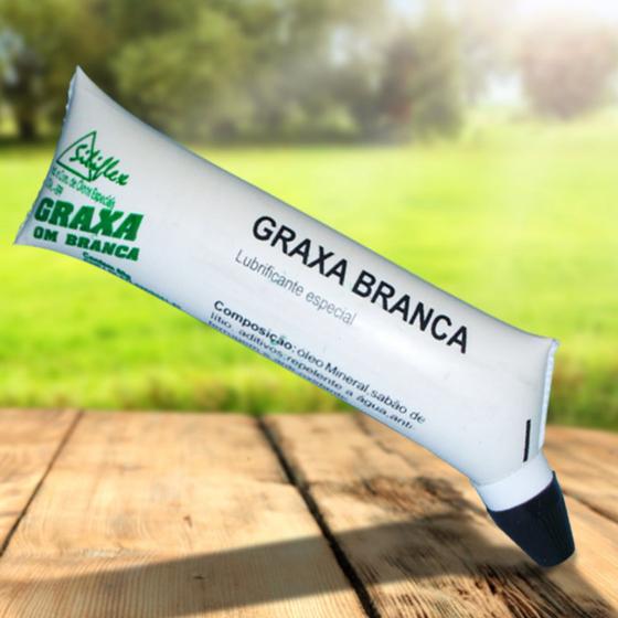 Graxa Branca Siliflex 80g Para Lubrificar Máquinas de Costura Singer ...