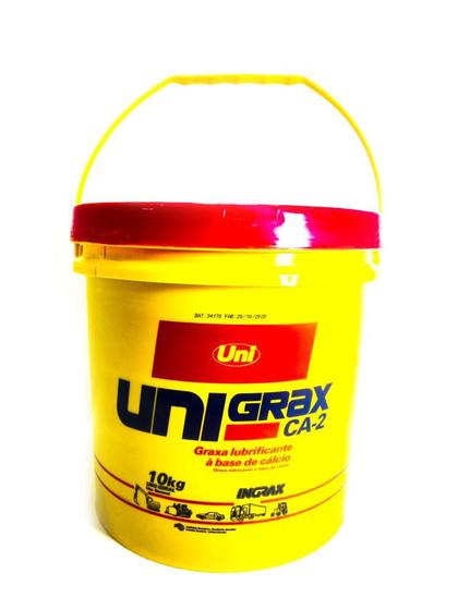 Graxa Para Chassis E Pinos - Ingrax Unigrax Ca-2 Balde 10kg - Graxa Automotiva - Magazine Luiza