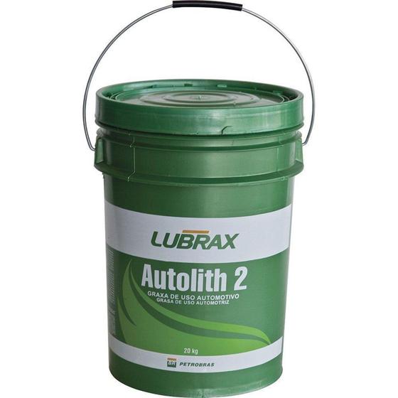 Graxa Sabao de Litio Autolith 2 20 Kg - Lubrax - Acessórios para ...