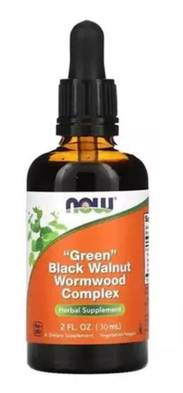 Green Black Walnut Wormwood Complex 30ml - NOW FOODS - imperdivel ...