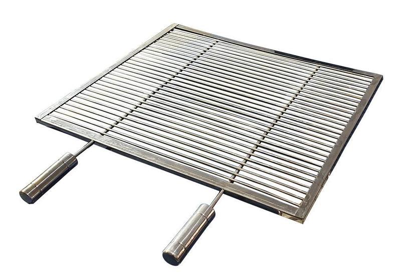 Grelha Aramada (Uruguaia) 45X50Cm Em Inox 304 - Soberano Grill ...