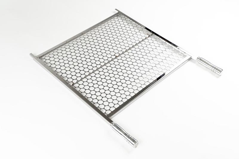 Grelha Inox 58x40 Para Churrasqueira Pré-moldada - VIP INOX - Grelhas ...