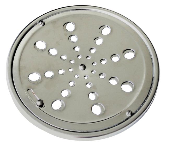 Grelha Redonda 15 Cm Com Caixilho Em Inox 304 Line Inox - Reis Inox ...