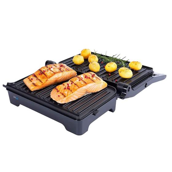 Grill Cadence Chapa Dupla Antiaderente Preto 220V - GRL620 - Grill ...