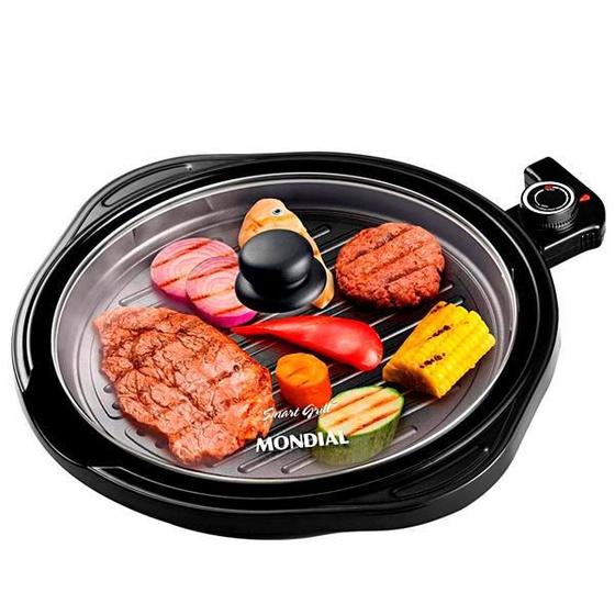 Grill Mondial Smart Grill G-04 1.200 Watts Antiaderente 220V ~ 50/60 HZ ...