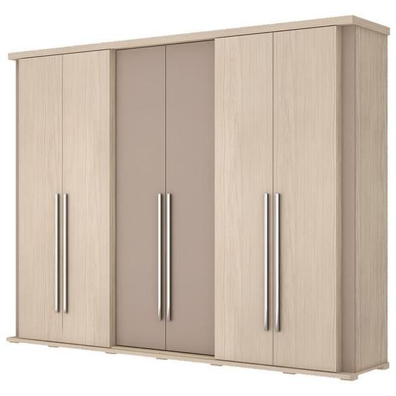 Guara-Roupa Bliz 6 Portas E 4 Gavetas Centrais Henn - Guarda-Roupa ...