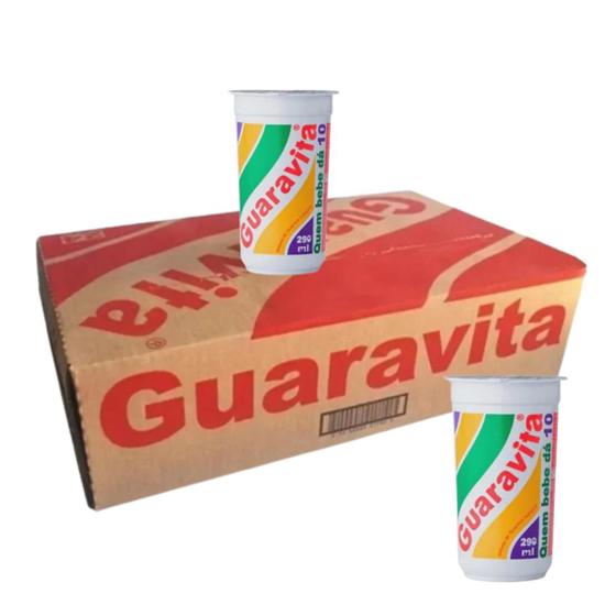 Guaravita Guaraná Sabor Original Caixa 24 Unidades 290ml - Guaraná ...