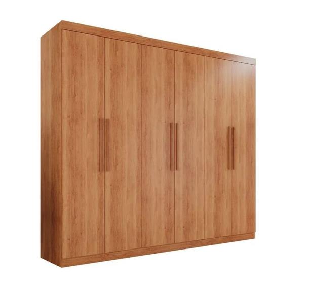 Guarda Roupa 2 metros de largura 6 Portas 3 Gavetas Ubatuba Valverde ...