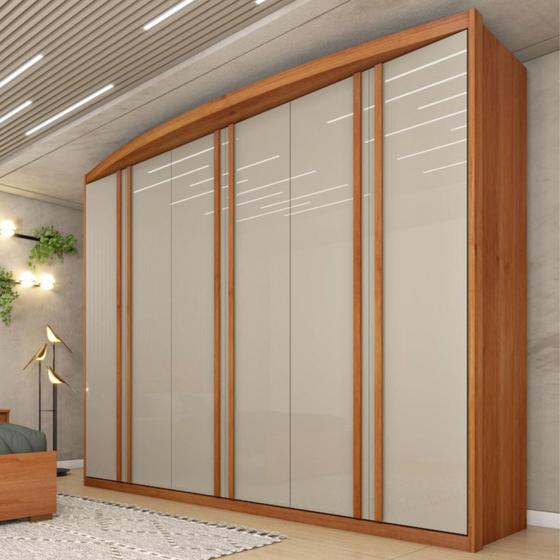 Guarda-roupa Casal 100% MDF 6 Portas 6 Gavetas Madrid - Tcil Móveis - Guarda-Roupa / Roupeiro ...