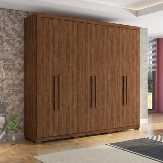 Guarda Roupa Casal 6 Portas 6 Gavetas Monarca Robel - Guarda-Roupa / Roupeiro - Magazine Luiza