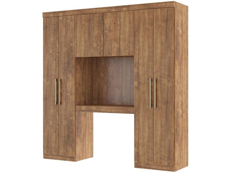 Guarda-roupa Casal 6 Portas Nicho para TV até 32” - Móveis Carraro ...