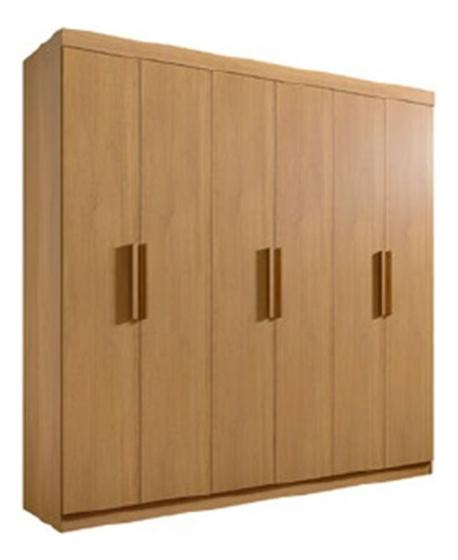 Guarda Roupa Casal Colibri 6 Pt Cinamomo Mdf D'doro - D'Doro Móveis ...