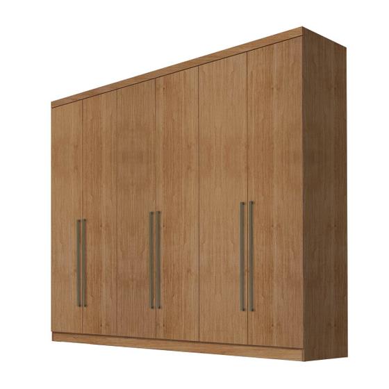 Guarda Roupa Casal com 6 portas e 8 Gavetas Dello Plus Novo Horizonte ...