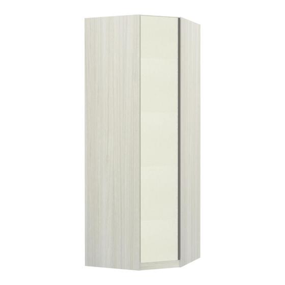 Guarda Roupa Casal Modulado Prime Canto Diagonal 83,8cm Caixaria Legno ...