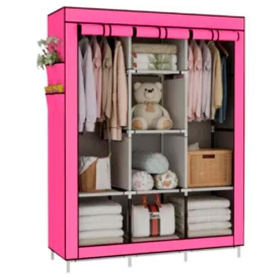 Guarda-Roupa Portátil - Rosa - Blend Shoop - Guarda-Roupa / Roupeiro ...