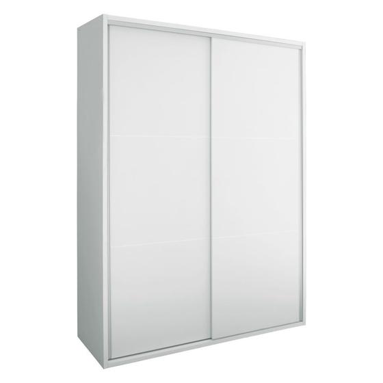Guarda-Roupa Toronto 2 Portas de Correr 1,80 m - Branco Fosco - Abra ...
