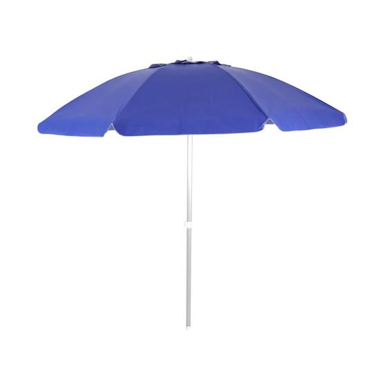 Guarda-sol Articulado em Bagum Haste de Alumínio 2,00m Azul - BEL FIX ...