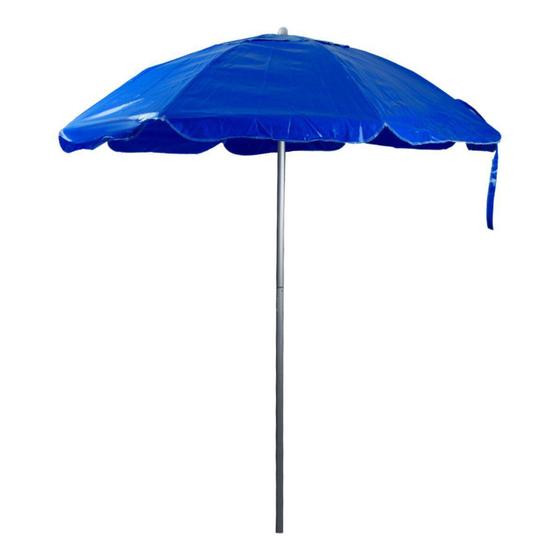 Guarda-Sol Gigante 1,8 Metros Para Praia Piscina Camping E Pesca ...