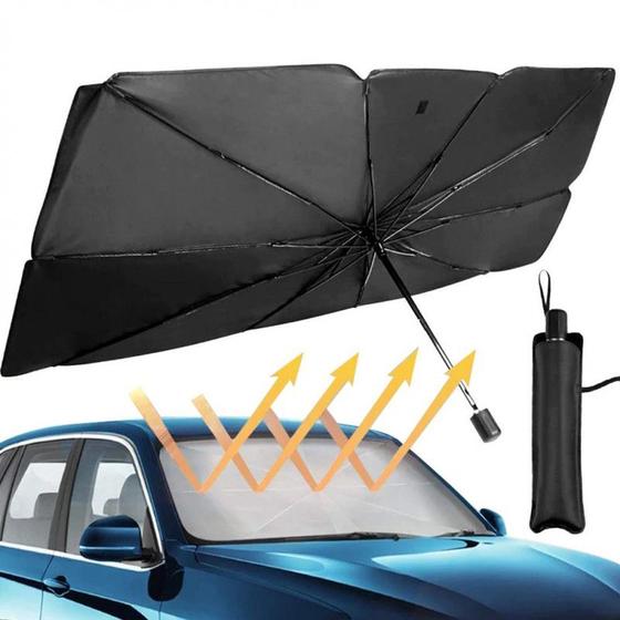 Guarda-Sol Multifuncional Dobrável de Para-Brisa de Carro com Proteção ...