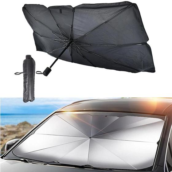 Guarda Sol Portátil Para-Brisa de Carro Guarda Sol com Isolamento ...
