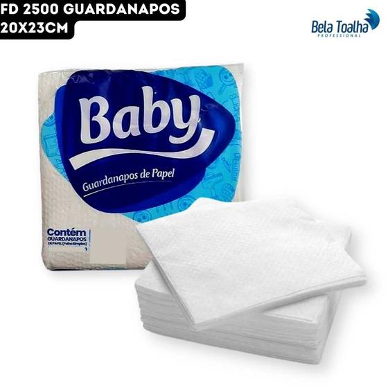 Guardanapo de Papel Tipo Mesa Folha Simples Fibras Celulósicas Baby ...