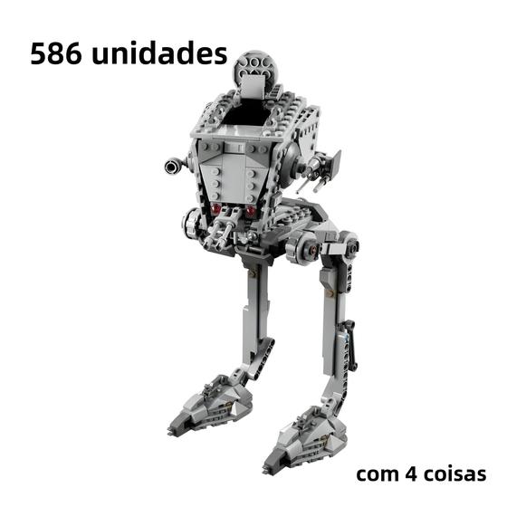 Guerra Espacial Guerras Interestelares Hoth AT-ST Walker Blocos De ...