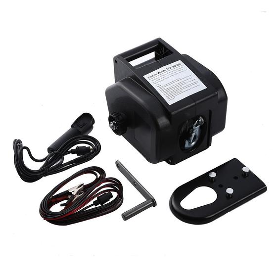Guincho Elétrico 2000Lbs 12V Para Carretinha Reboque Lancha - Bada ...