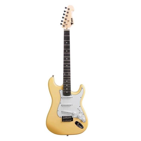 Guitarra PHX ST 1 Creme Strato Com Escala Escura - Guitarra - Magazine ...
