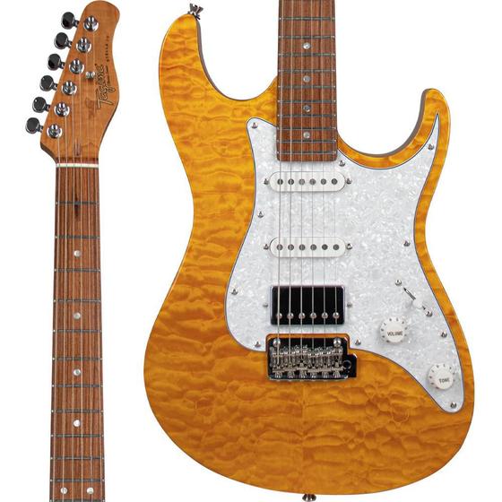 Guitarra Tagima Stella DW HSS Transparent Ambar - Guitarra - Magazine Luiza