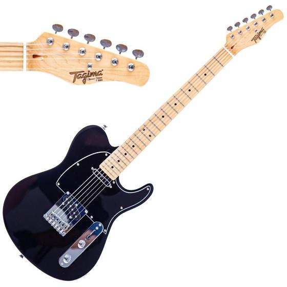 Guitarra Tagima Telecaster T-550 Black Classic Broad - Guitarra - Magazine Luiza