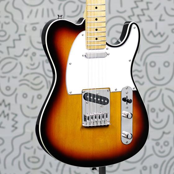 Guitarra Tagima Telecaster T-550 Sunburst Regulada - Guitarra ...