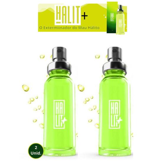 Halit+ Chega de Mau Hálito 2unid. - Halit+ Mais - Spray Bucal - Magazine Luiza