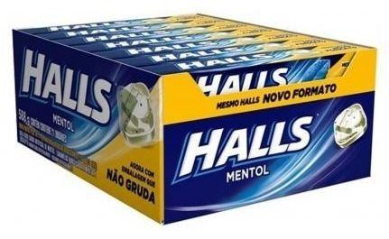 Halls Drops Mentol Caixa C/21 Uni - Mondelez - Balas - Magazine Luiza
