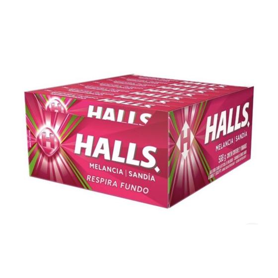 Halls Melancia Caixa C/21unid - 588g - MONDELEZ - Balas - Magazine Luiza