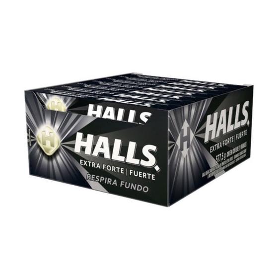Halls Preto Extra Forte Preto Caixa C/ 21 unids - MONDELEZ - Balas ...
