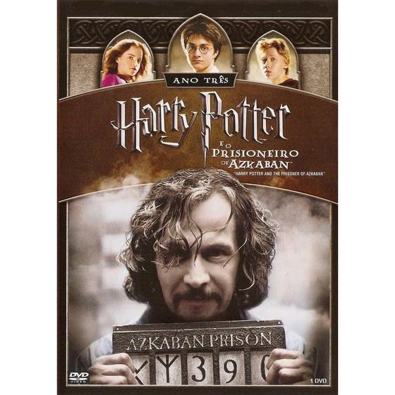 Harry Potter e O Prisioneiro De Azkaban dvd original lacrado - warner - Filmes - Magazine Luiza