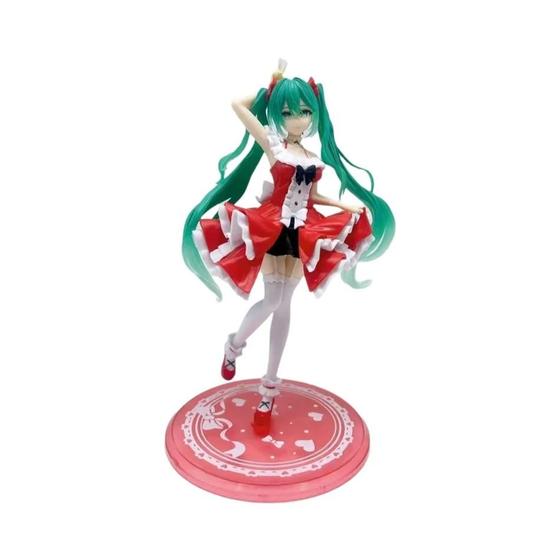 Hatsune Miku Bunny Girl Anime Action Figure Modelo Colecionável Boneca ...