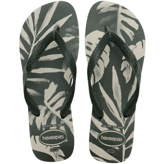 Havaianas Aloha Verde Olive/Verde Olive - Chinelo Masculino - Magazine ...