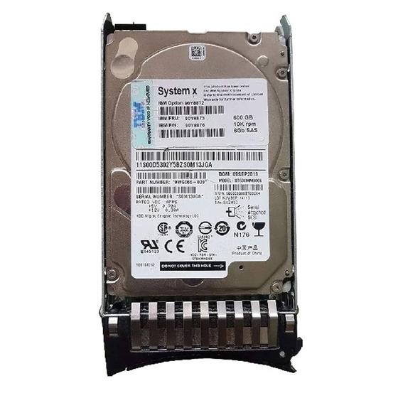 Hd Sas 600gb 10k 6g 2.5 90y8872 90y8873 90y8874 90y8876 IBM - HD ...