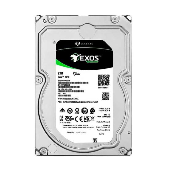 HD Seagate Exos 7E10 2TB 3.5 Sata III 6GB/s 256MB 7200RPM - ST2000NM000B - HD Externo - Magazine ...