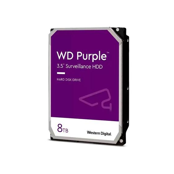 HD Western Digital Purple Surveillance, 8TB, Sata III, 5640RPM, 256MB ...