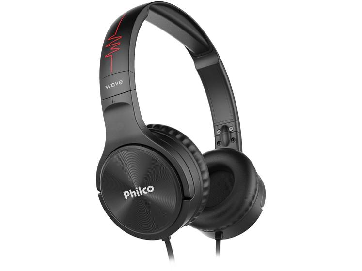 Headphone Philco Wave PFO02P com Microfone - Preto - Headphone com Fio ...